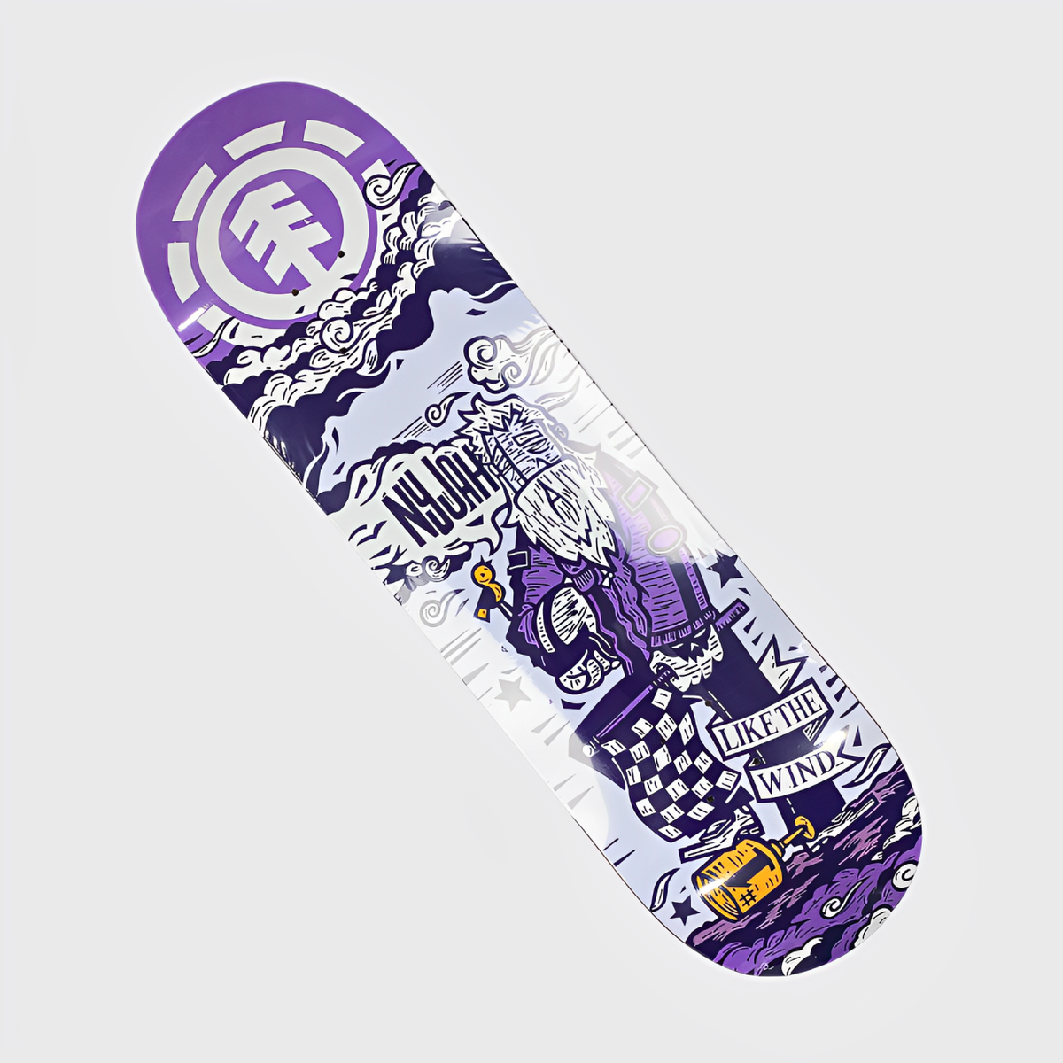 Tabla Element Nyjah This Ol Dog - Purpura – Full Skate Shop