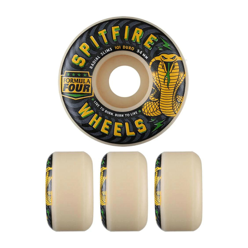 Ruedas Spitfire Formula Four Radial Slim Speed Kills - Natural - 54mm ...
